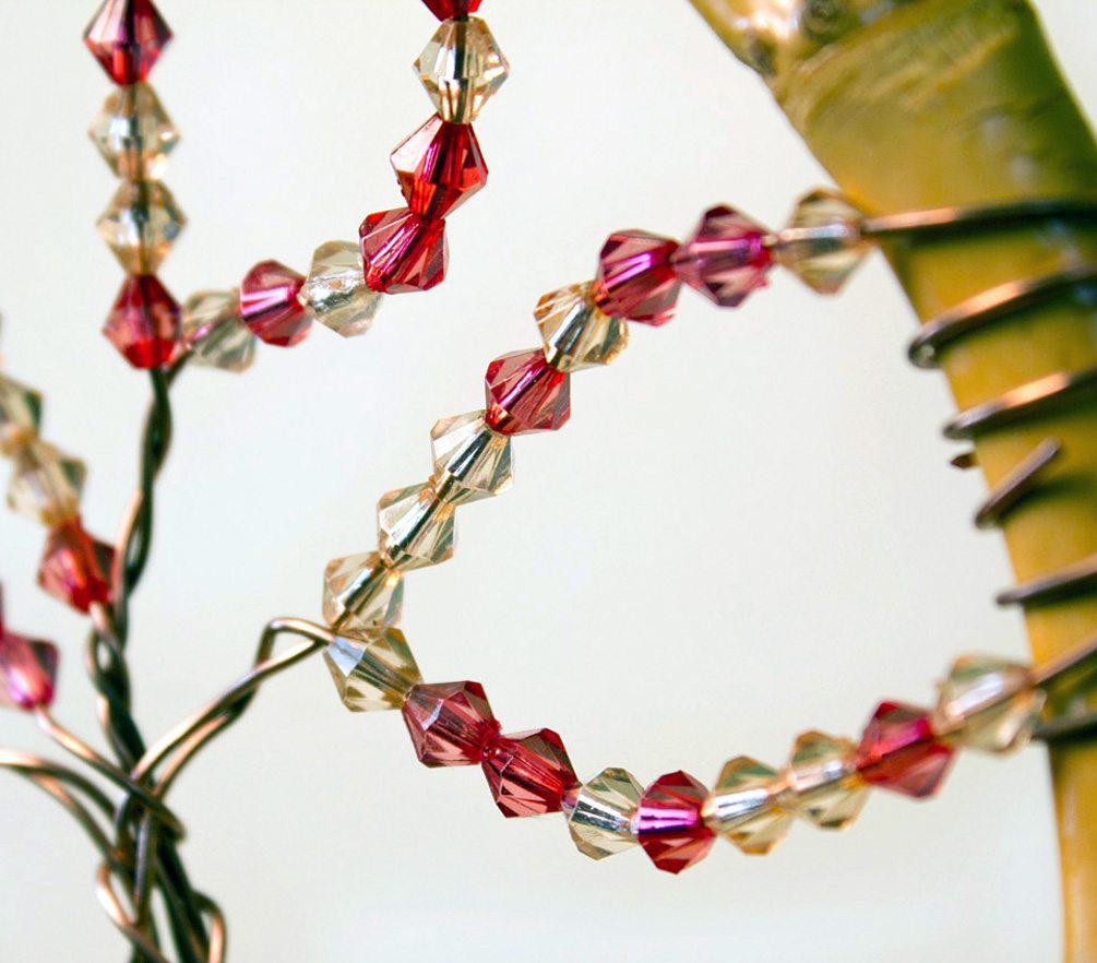 Beaded wire tree - Marias Place