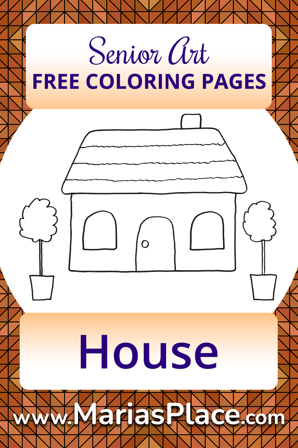 Coloring - House - Marias Place