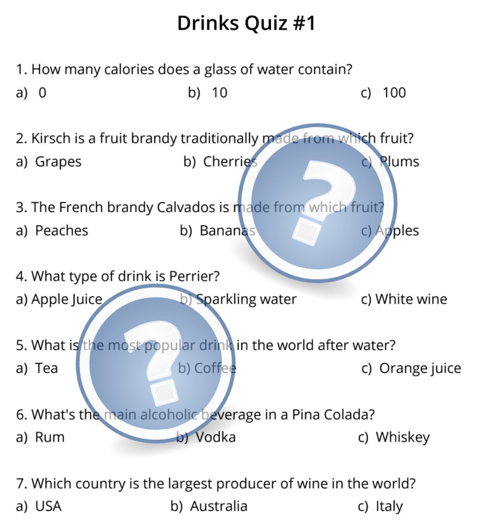 Food Quiz 3 Marias Place Food Quiz 3 Marias Place