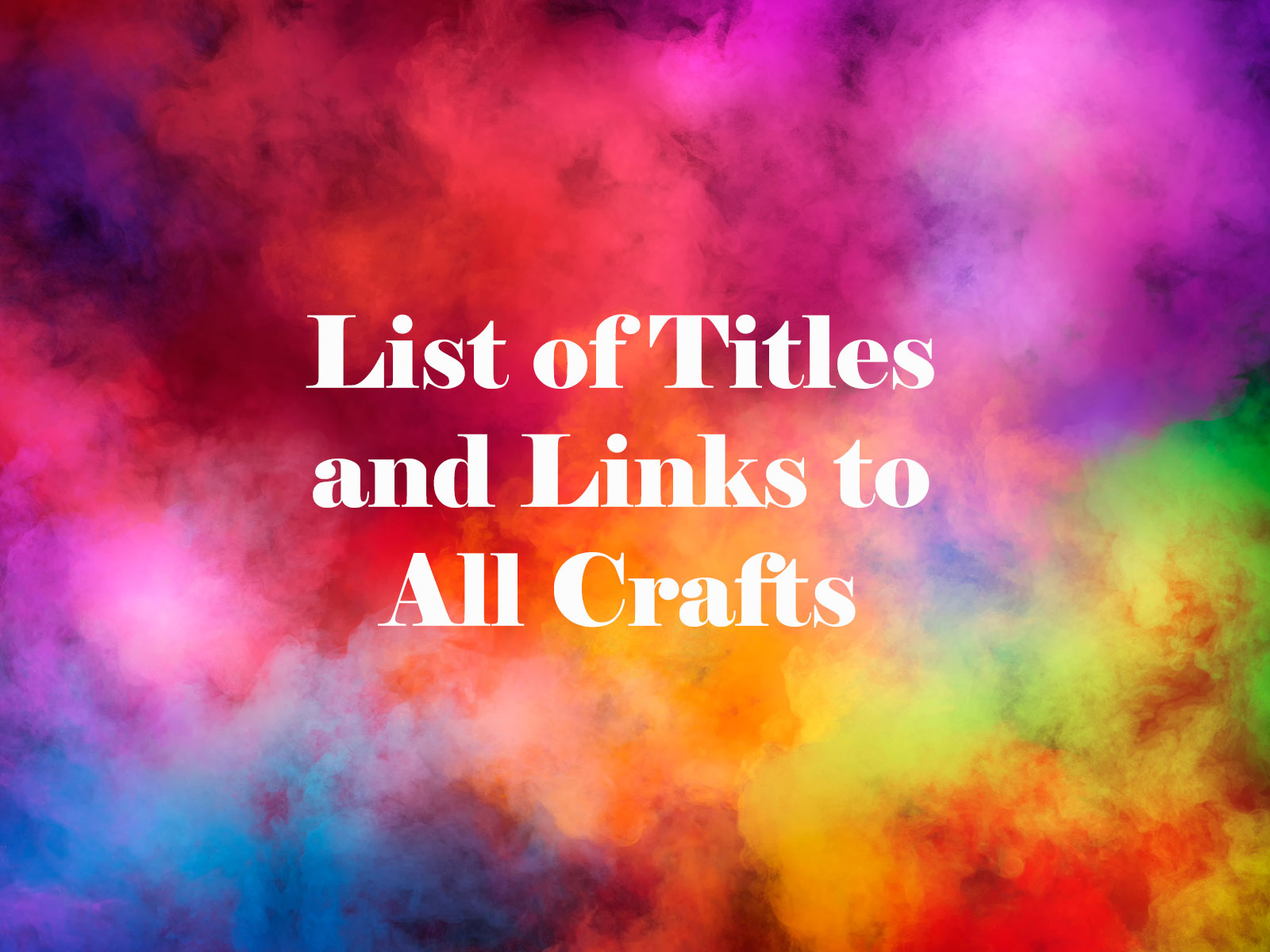 50+ Craft Ideas - Marias Place