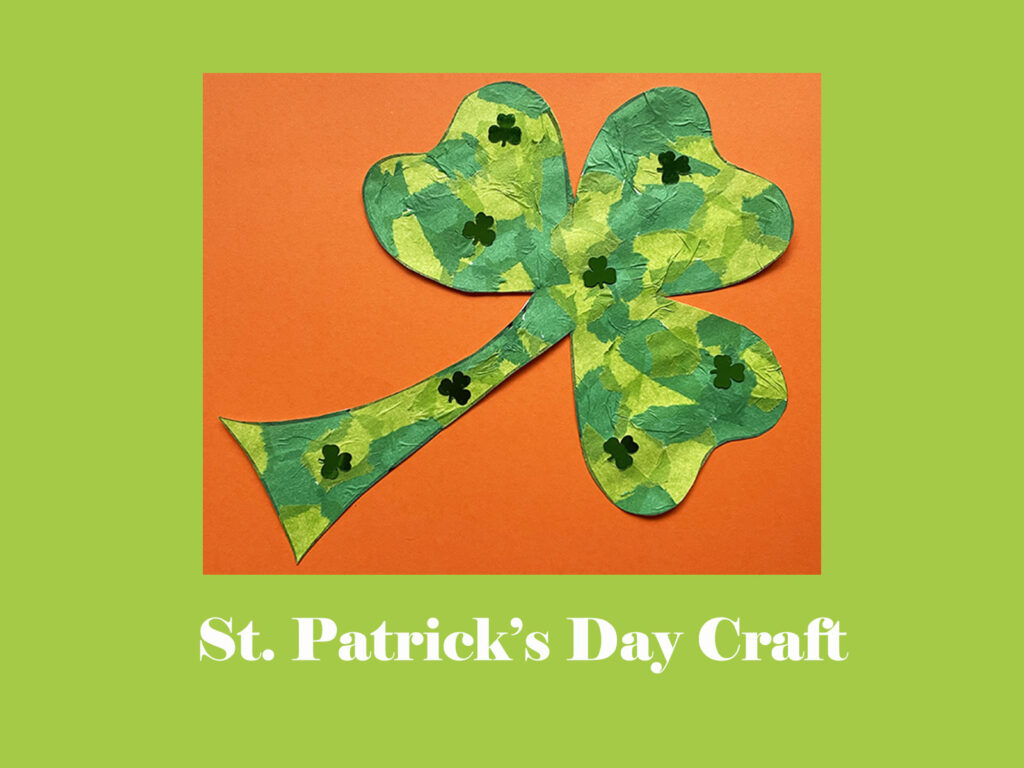 Shamrock paper craft - Marias Place