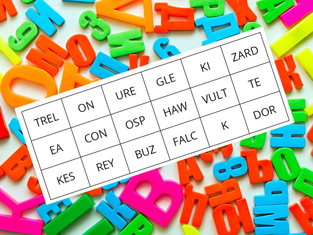 Split word games - Marias Place