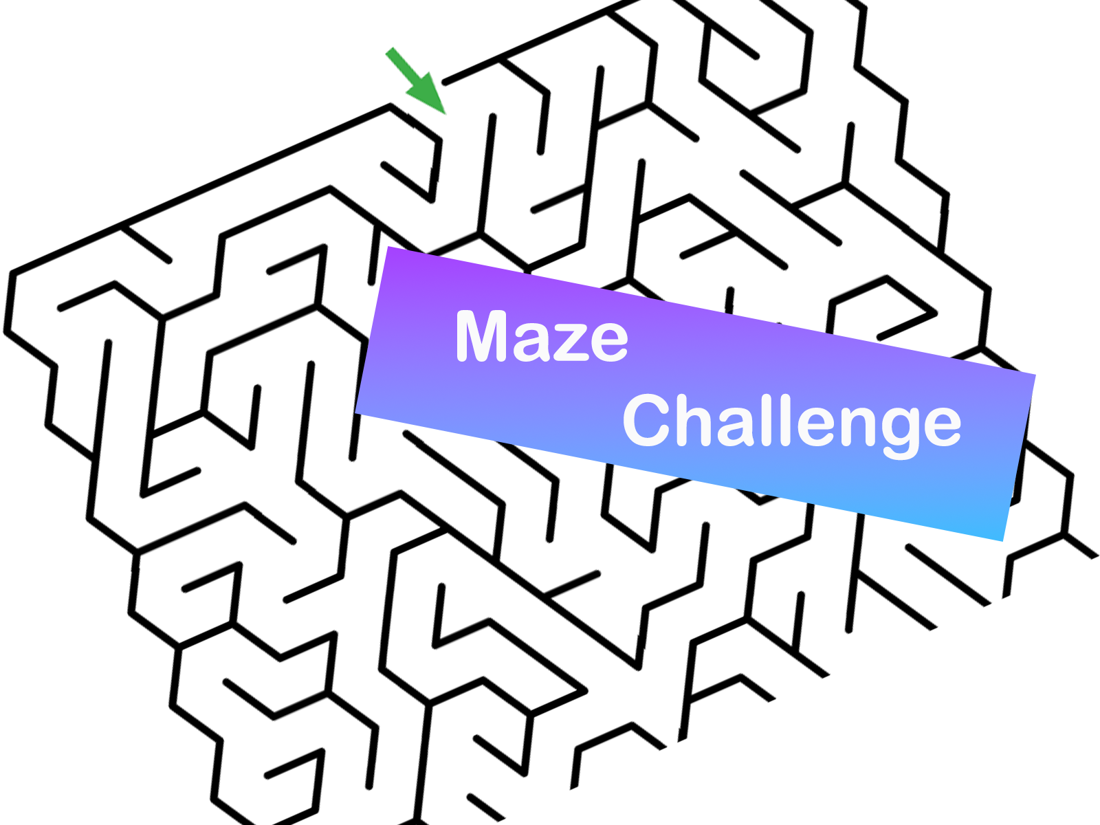 Easy Printable Maze Puzzle - Marias Place
