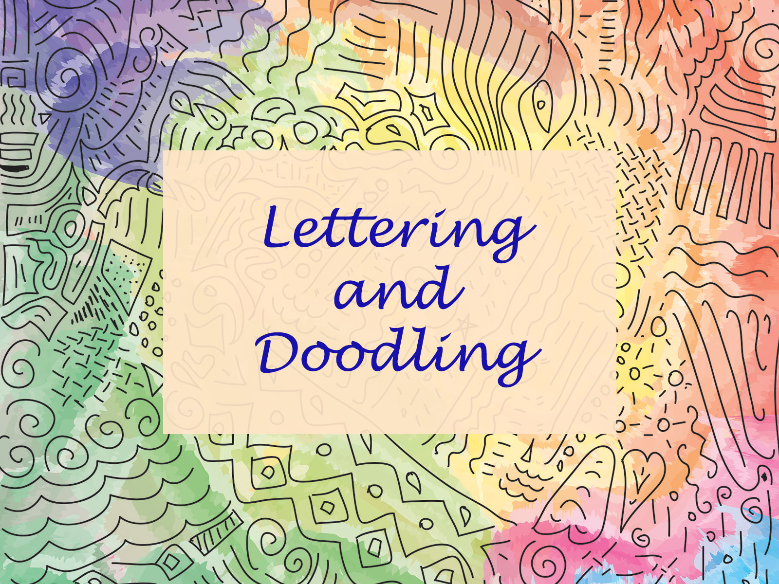 Lettering and Doodling - Marias Place